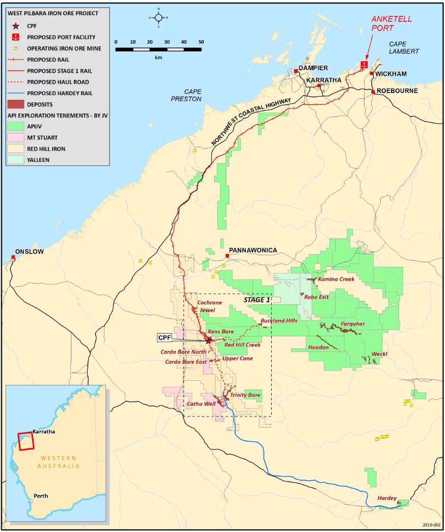 West Pilbara Iron Ore Project | Aquila Resources